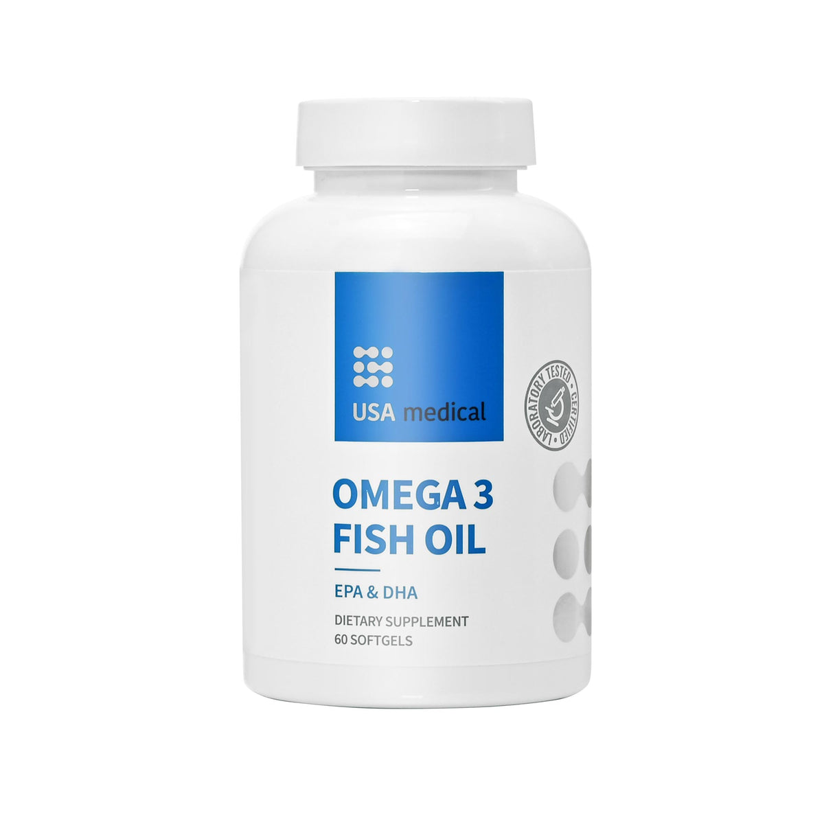 USA medical Omega 3 halolaj kapszula magas EPA & DHA tartalommal 60 db ...